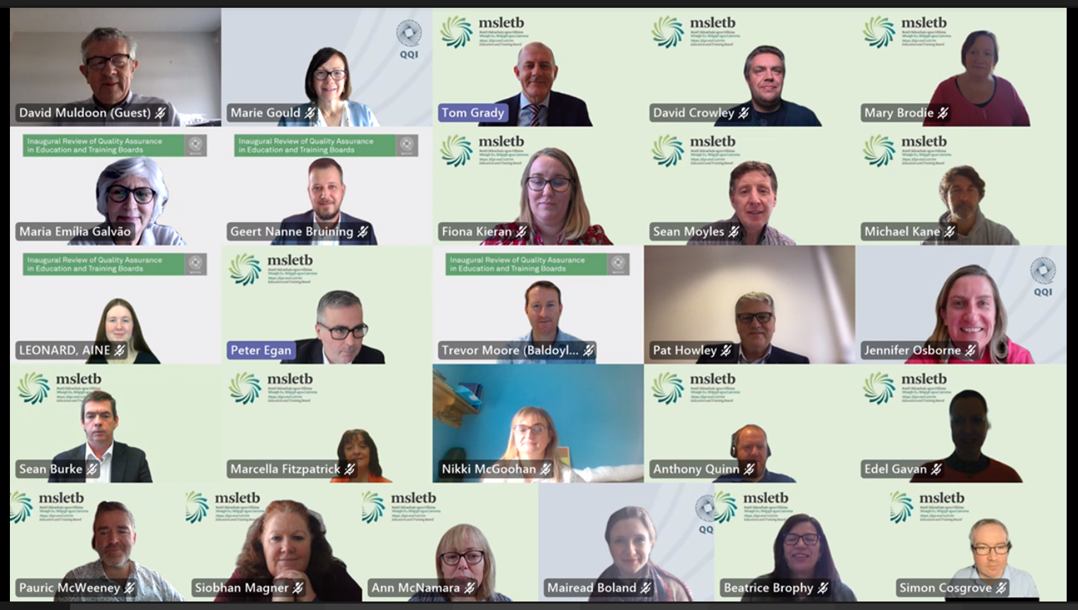 MSLETB complete QQI International Inaugural Review - MSLETB