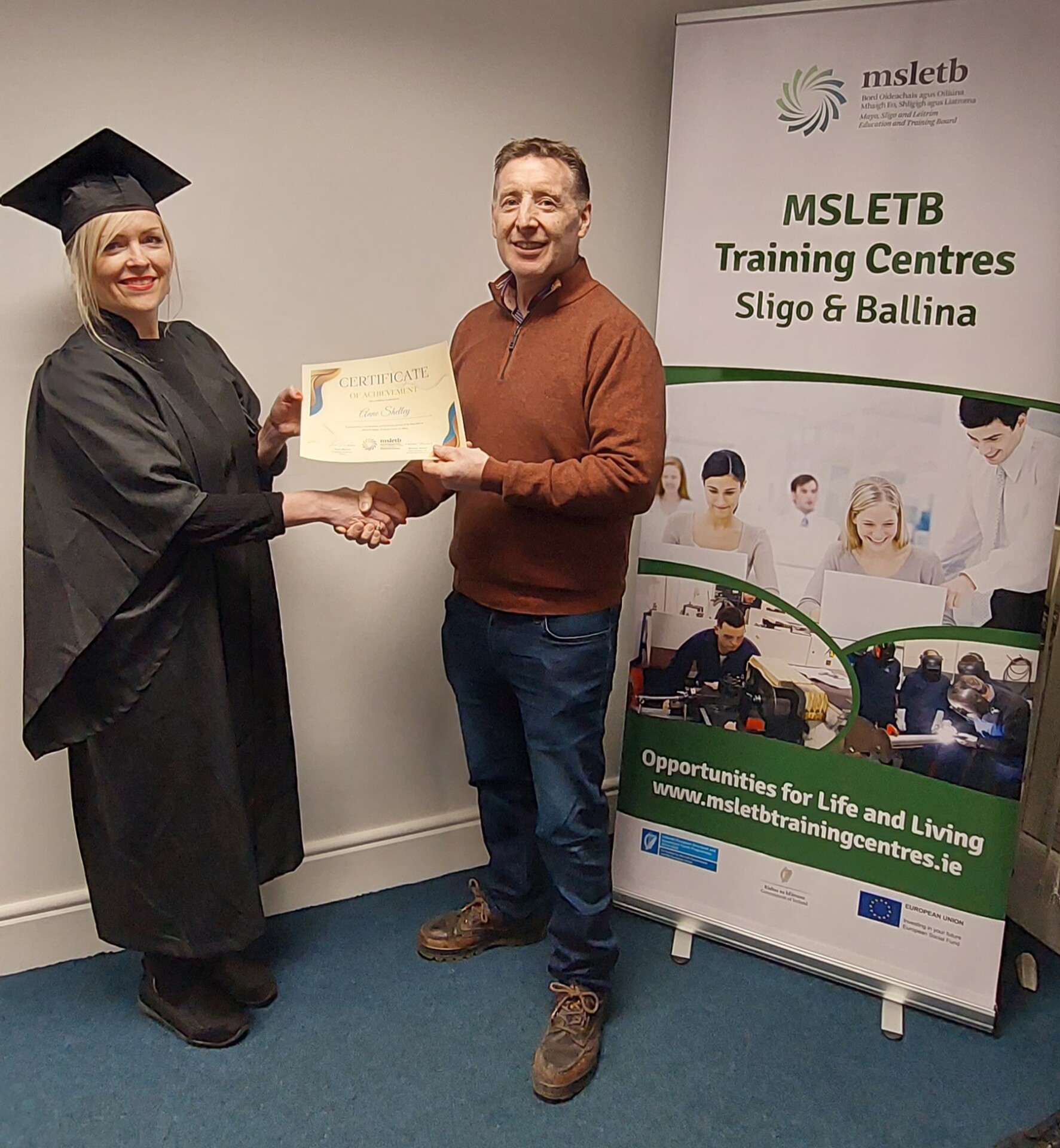 Graduation Day at MSLETB Ballina - MSLETB