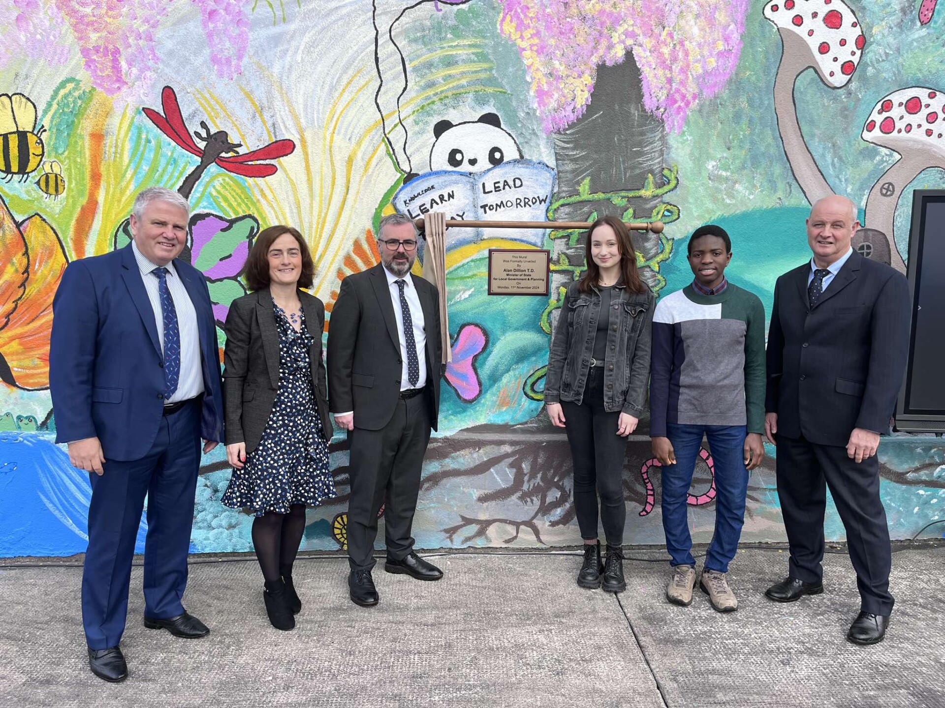 Youthreach Ballinrobe Celebrates 35 Years with Stunning Wall Mural ...